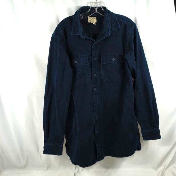 L.L. Bean | Shirts | Ll Bean M Tall Button Up Long Sleeve Flannel Shirt ...